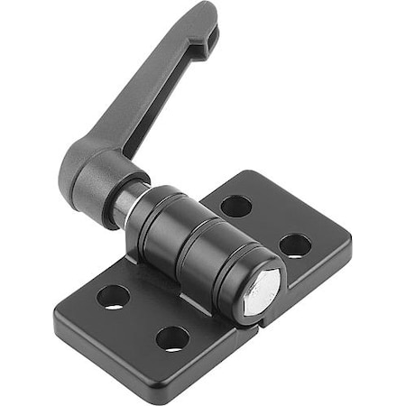 Hinge With Locking Lever